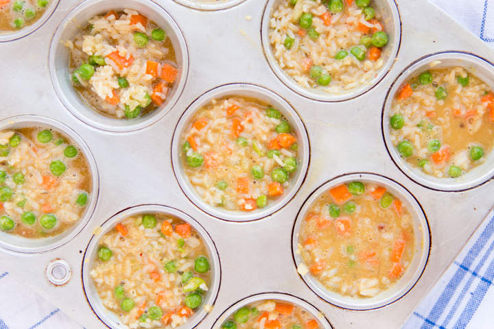 Baked Rice Cups - Charisse Yu