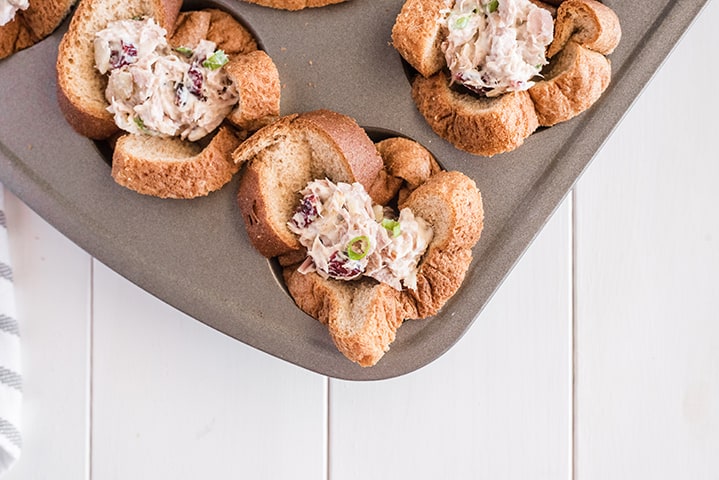 Loaded Tuna Toast Cups - Charisse Yu