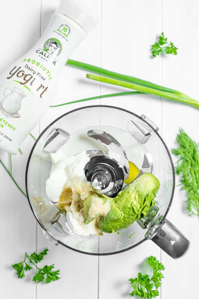 Vegan Veggie Ranch Dip - Charisse Yu