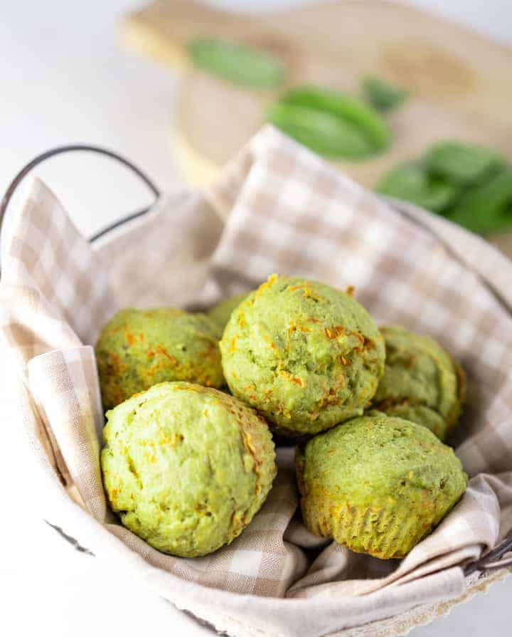 Green Monster Veggie Muffins - Charisse Yu