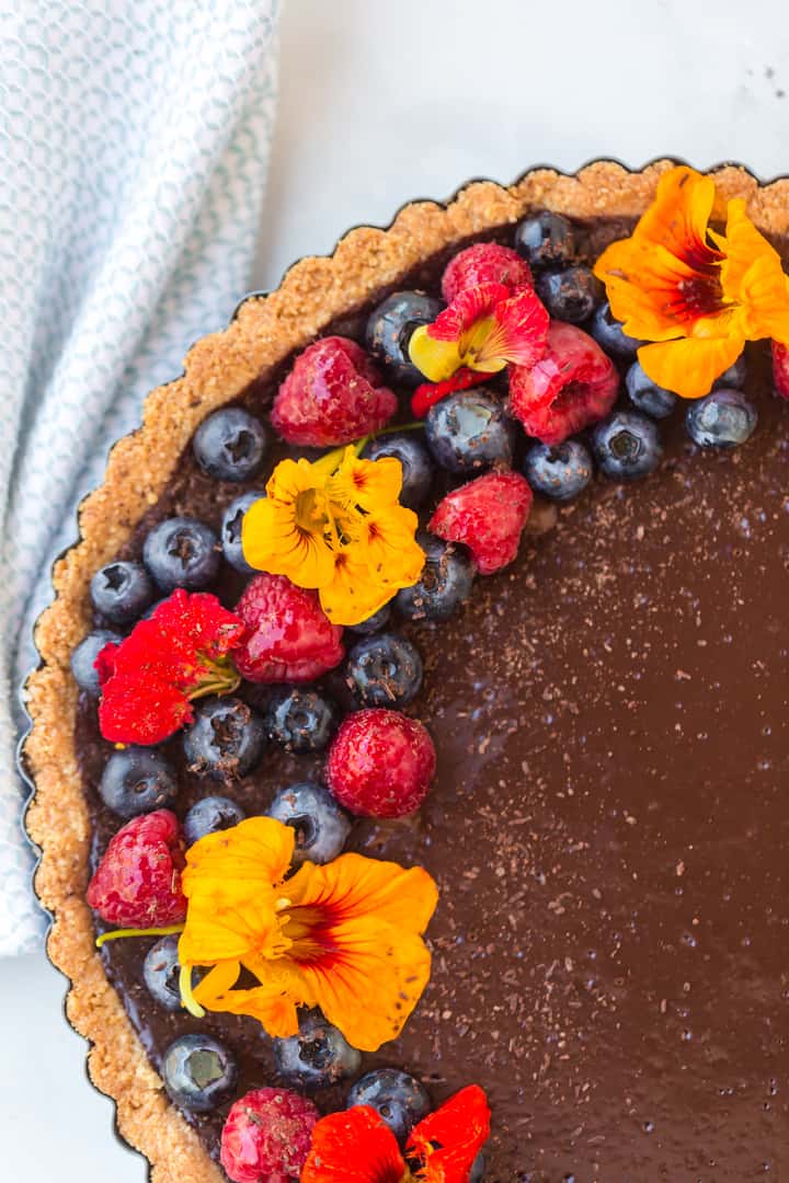 Chocolate Fruit Tart - Charisse Yu