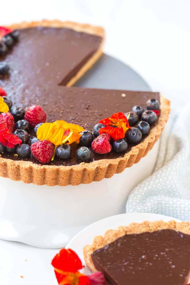 Chocolate Fruit Tart - Charisse Yu