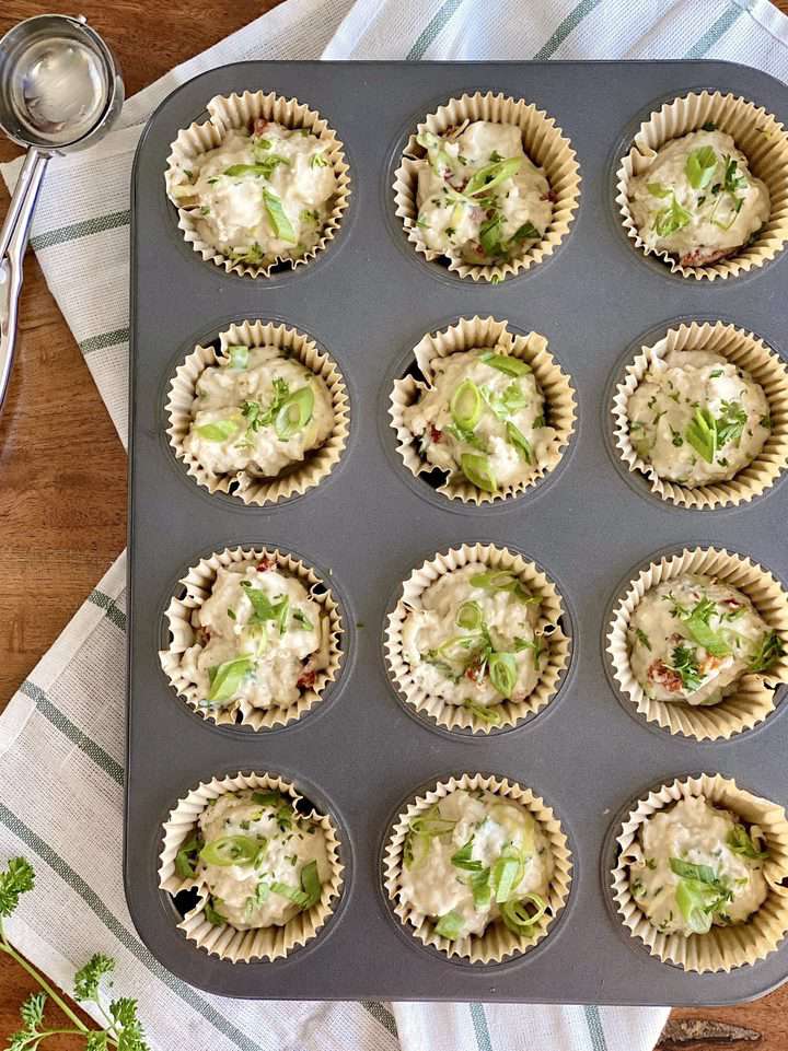 Savory Vegetable Muffins - Charisse Yu