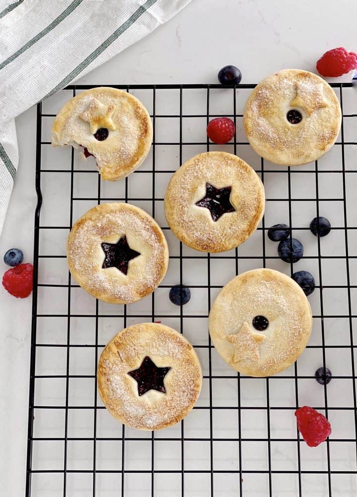 Mini Berry Pies - Charisse Yu