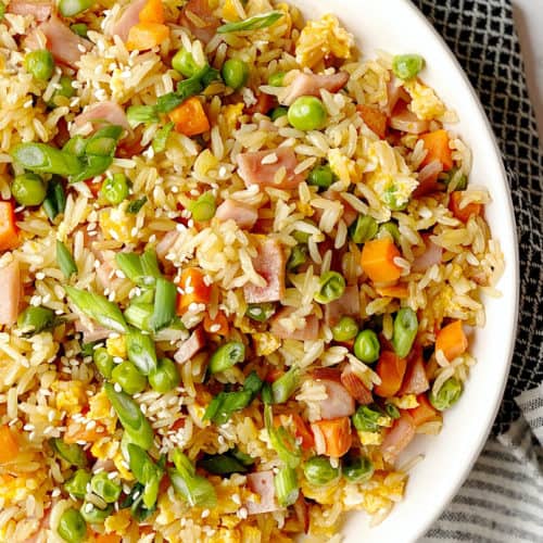 Easy Ham Fried Rice - Charisse Yu