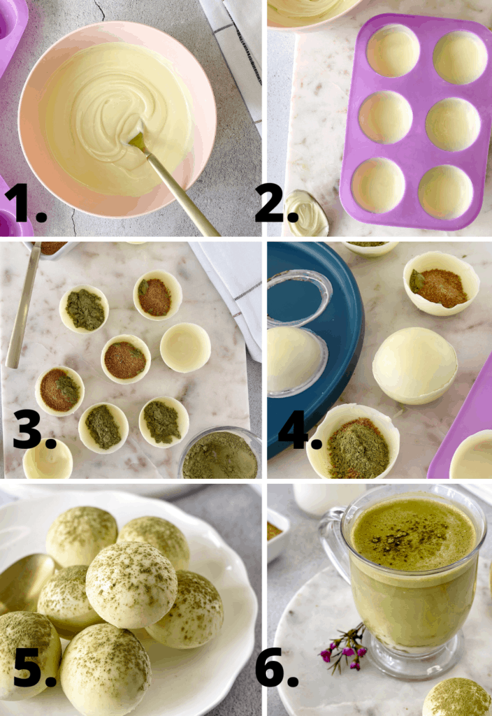 Matcha Latte Bombs - Charisse Yu