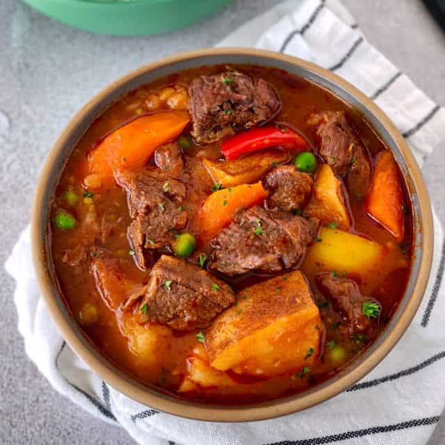 Instant Pot Beef Stew (Filipino/Spanish Inspired) - Charisse Yu