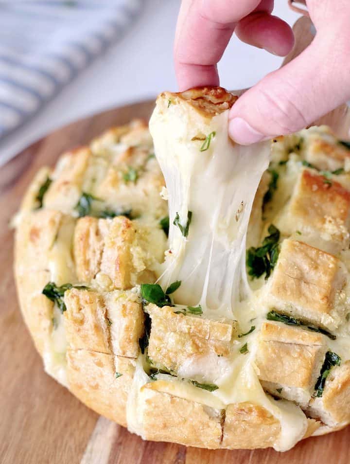 Cheese Pull Apart Bread - Charisse Yu