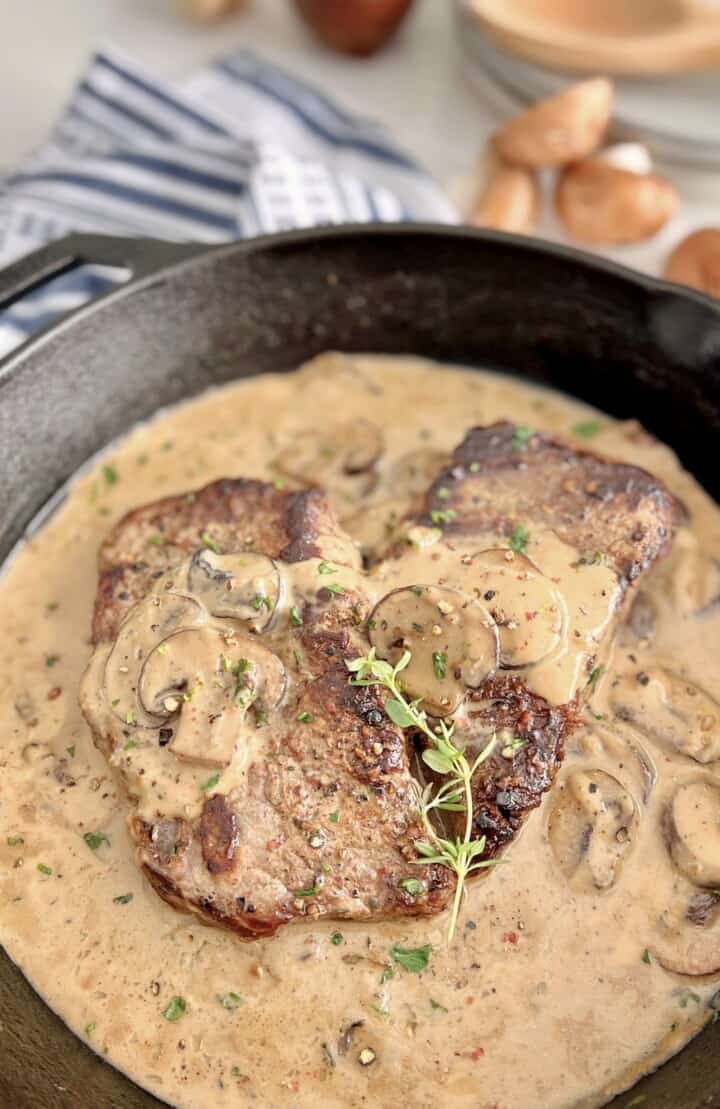 Mushroom Steak Sauce - Charisse Yu