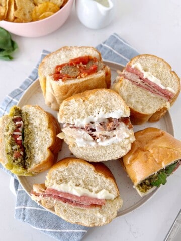 Potluck Sandwiches - Friendsgiving Food Ideas - Charisse Yu