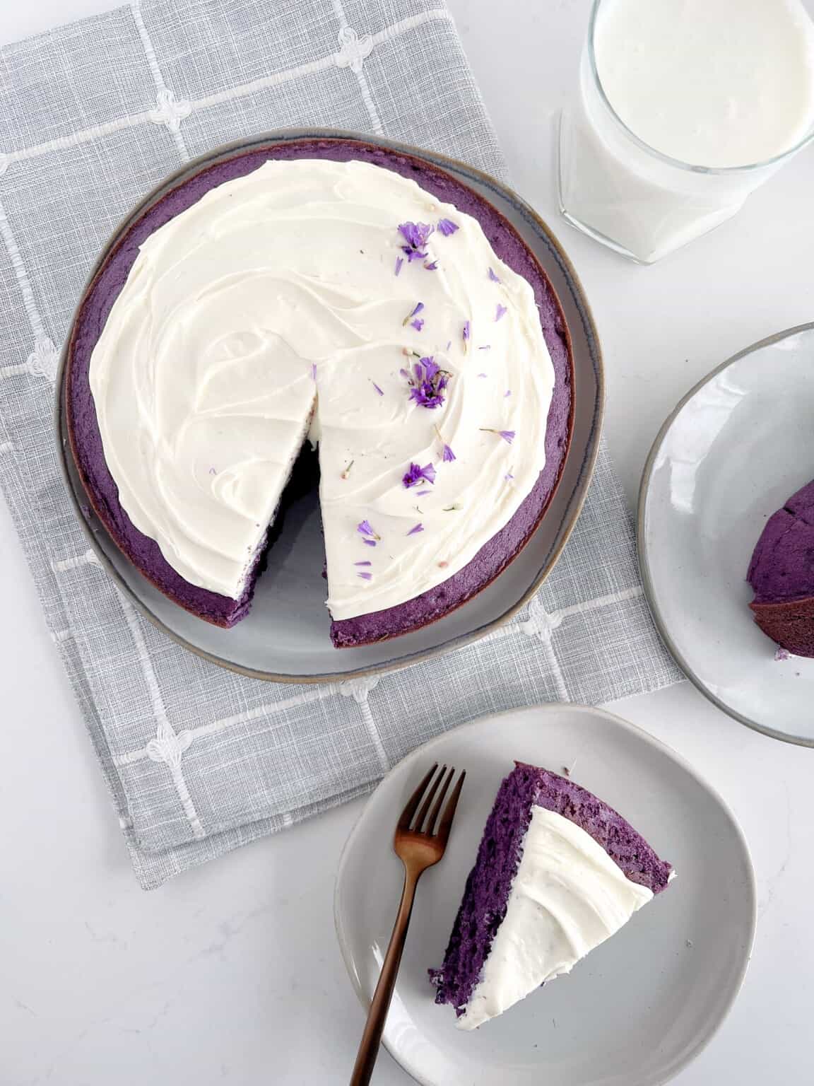 Ube Cake Recipe - Charisse Yu