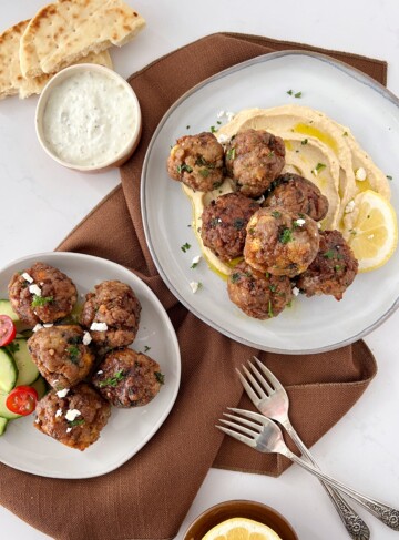 Keftedakia Greek Meatballs - Charisse Yu