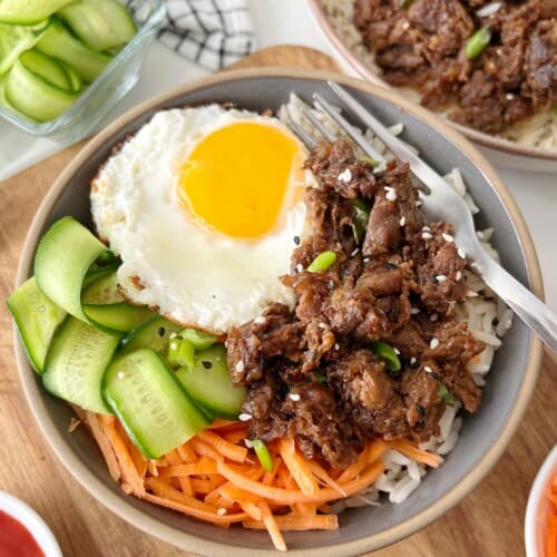 Beef and Rice Bowl - Charisse Yu